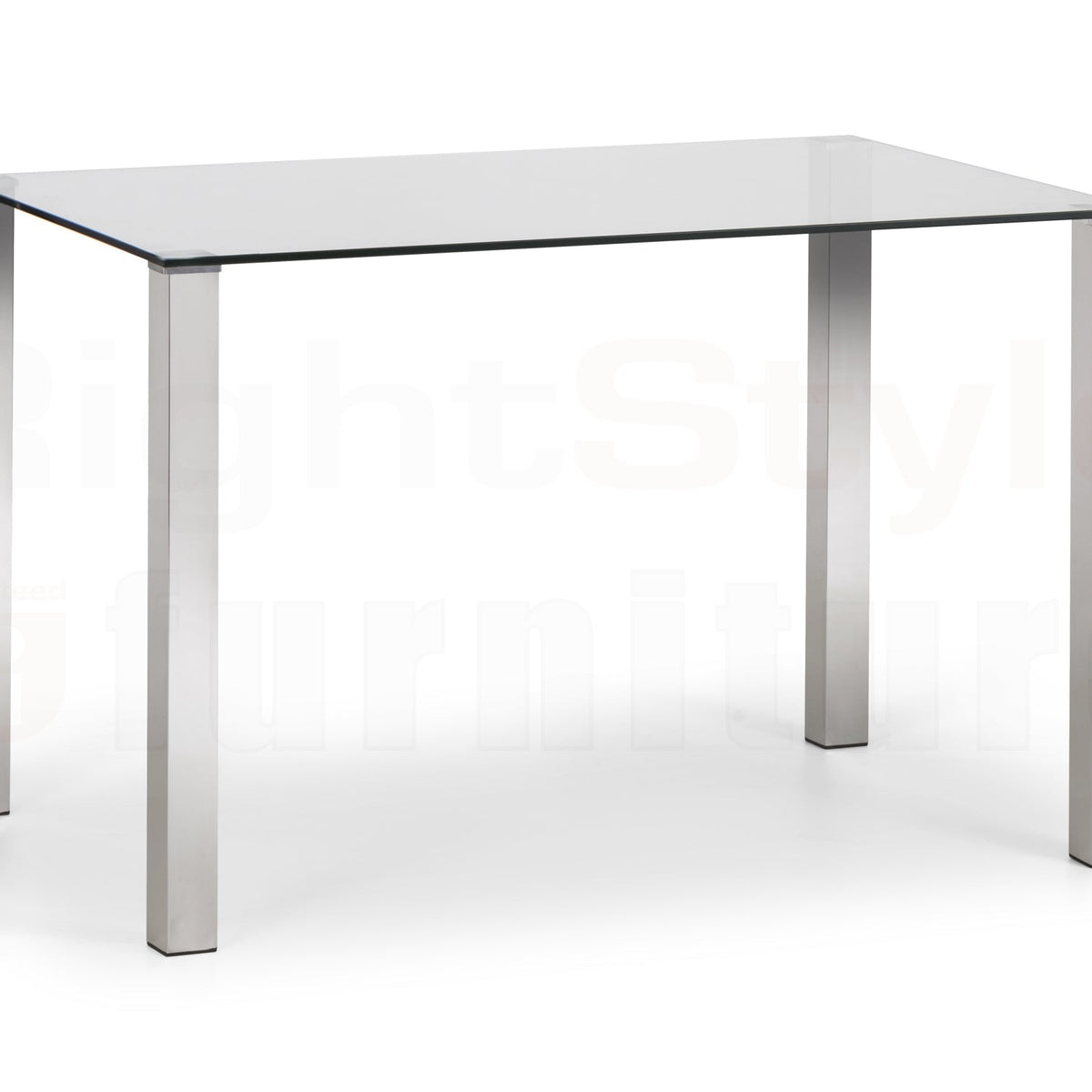 Enzo Glass Top Dining Table – HFW